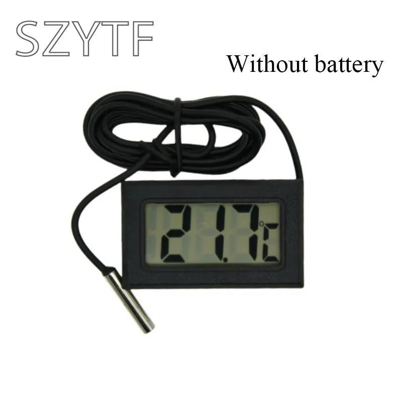 Mini termómetro digital LCD práctico con sensor higrómetro, medidor de ...