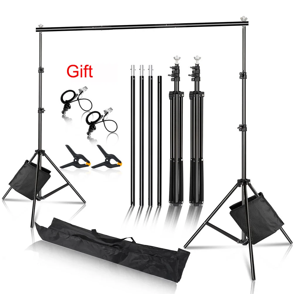 Background Support Backdrop Stand Photo Studio Light Tripod Photography ...