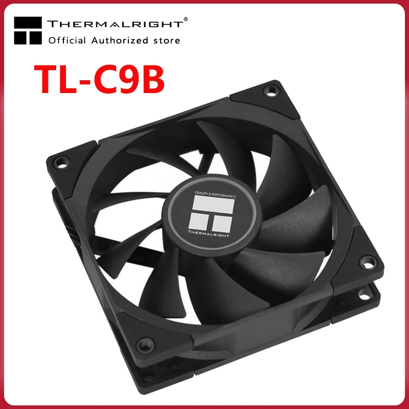 Thermalright-TL-C9B-PWM-4-Pin-90mm-Computer-Case-Fan-Silent-Fan-CPU ...