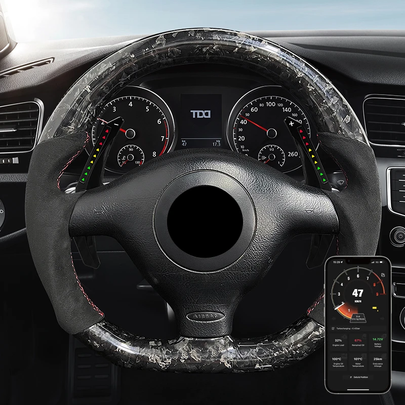 Suitable-for-MK4-Golf-4-steering-wheel-extension-shift-paddles-Santana ...