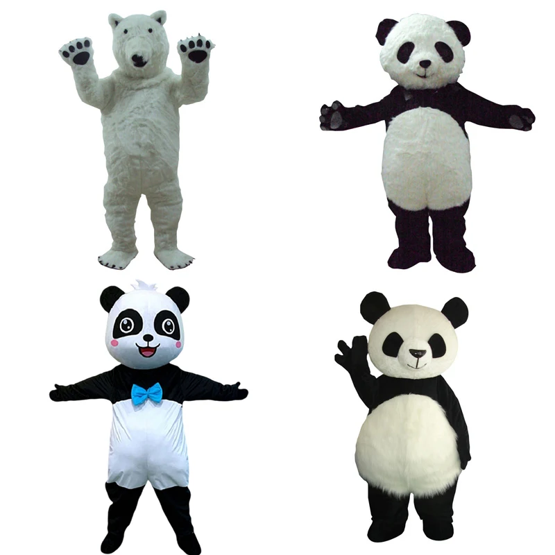 New-Panda-Mascot-Costume-Cute-Panda-Bear-Adult-Anime-Cosplay-Character ...