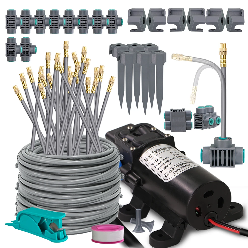 Premium-60W-Self-Priming-Pump-with-20cm-Flexible-Brass-Nozzle-Automatic ...