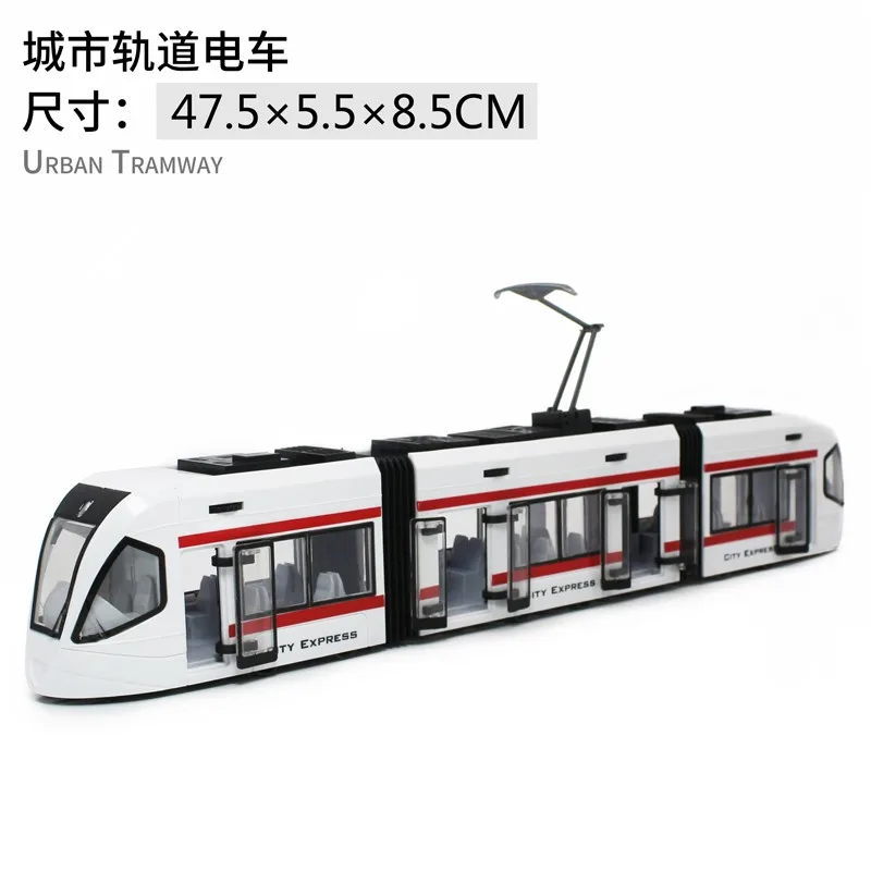 Tram-Train-Set-Bus-Sliding-Toy-Train-Car-Model-Children-s-Toy-Gift ...