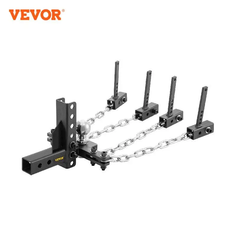 Vevor 1000 Lbs Weight Distribution Equalizer Bar Trailer 4 Towing Hitch ...