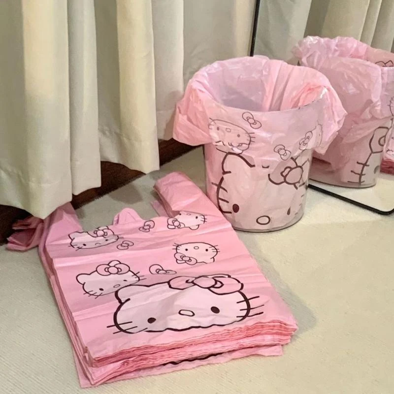Hello Kitty Garbage | Hello Kitty Plastic Bag | Hello Kitty Packing Bag ...
