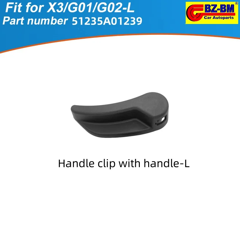 Front engine hood bonnet release handle lever bracket For BMW X3 G01 ...