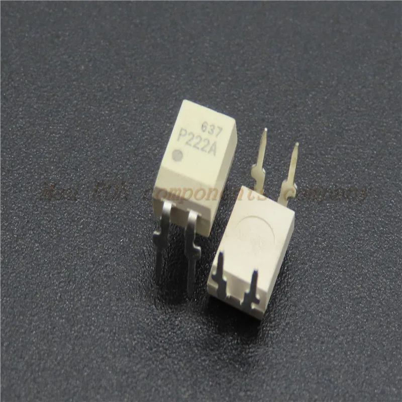 100PCS/LOT TLP222A P222A DIP-4 Optical isolator optocoupler ...