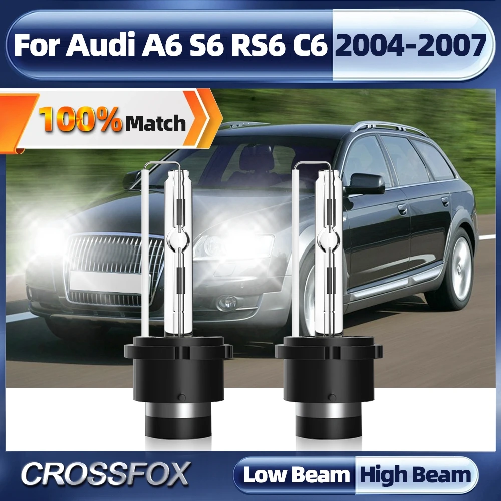 Super-Bright-D2S-Xenon-Lamp-Bulbs-35W-20000LM-HID-Headlights-6000K ...