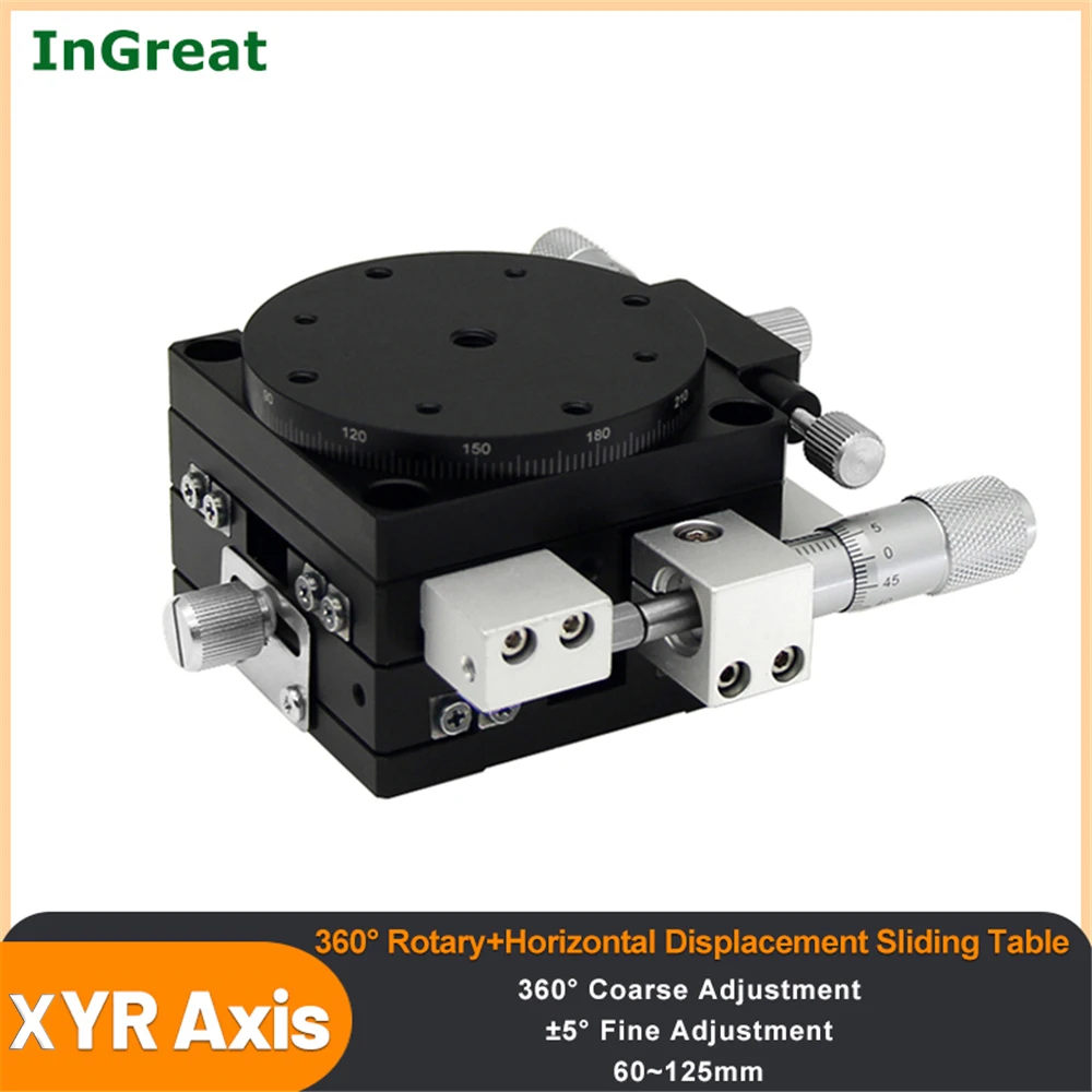 XYR-Axis-LSP-LS-Rotary-Sliding-Table-Micrometer-Adjust-Angle-40-125mm-Platform-Manual-Trimming ...