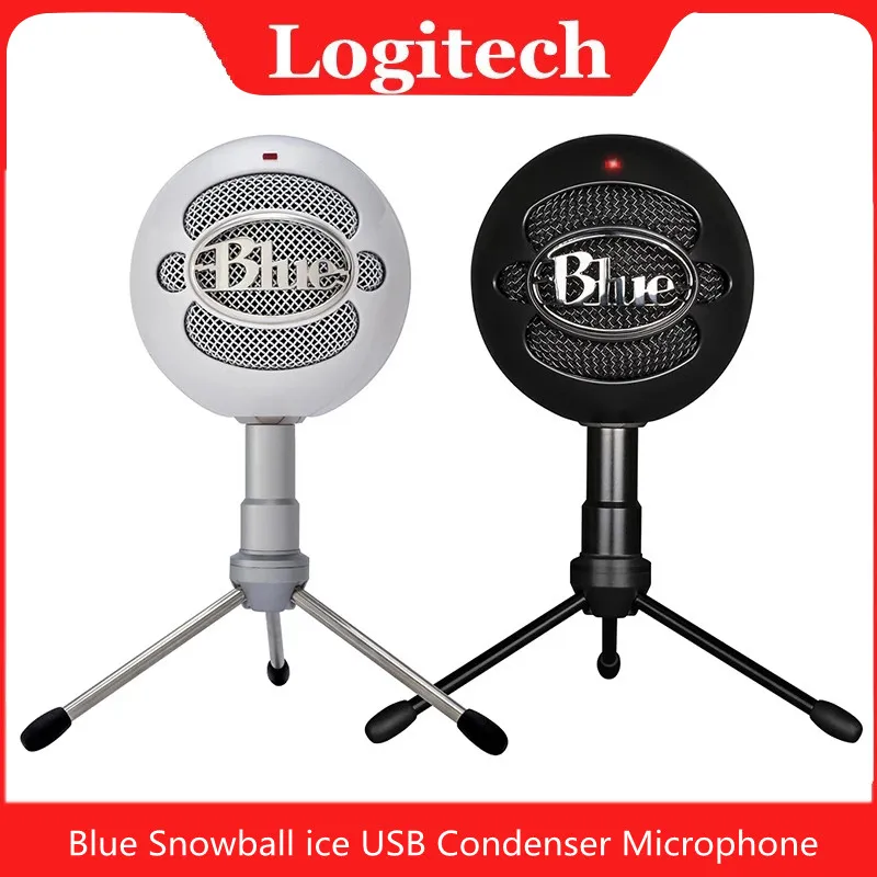 Blue Snowflake Mic