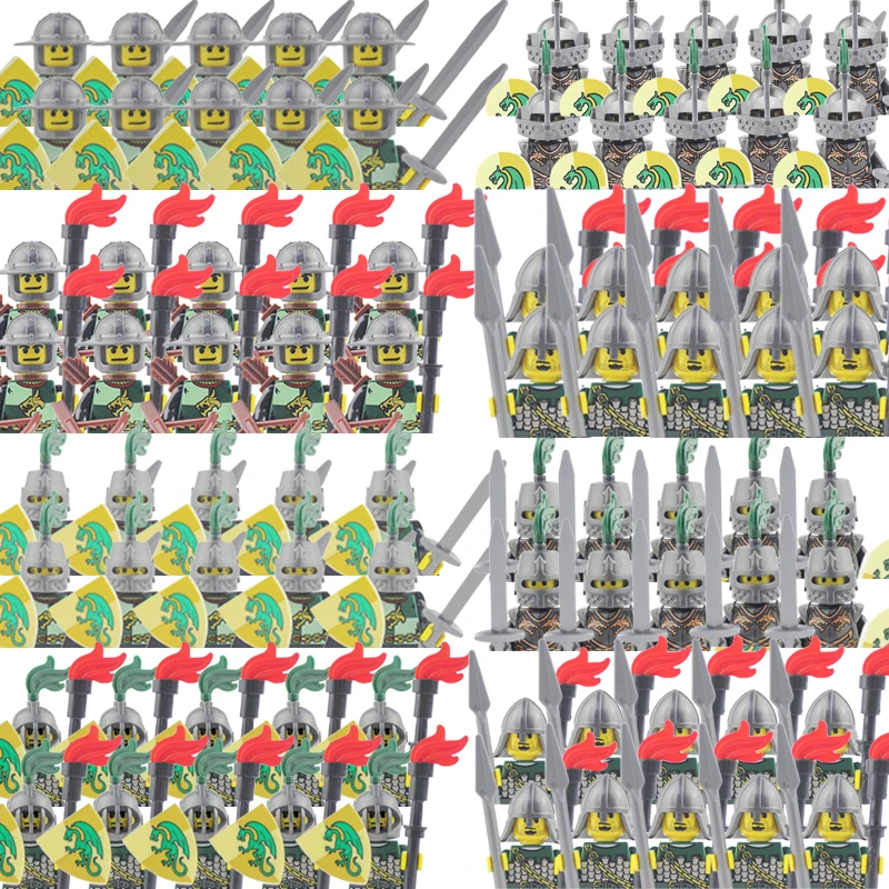 Lego Knights Accessories | Lego Knights Equipment - Military Building ...