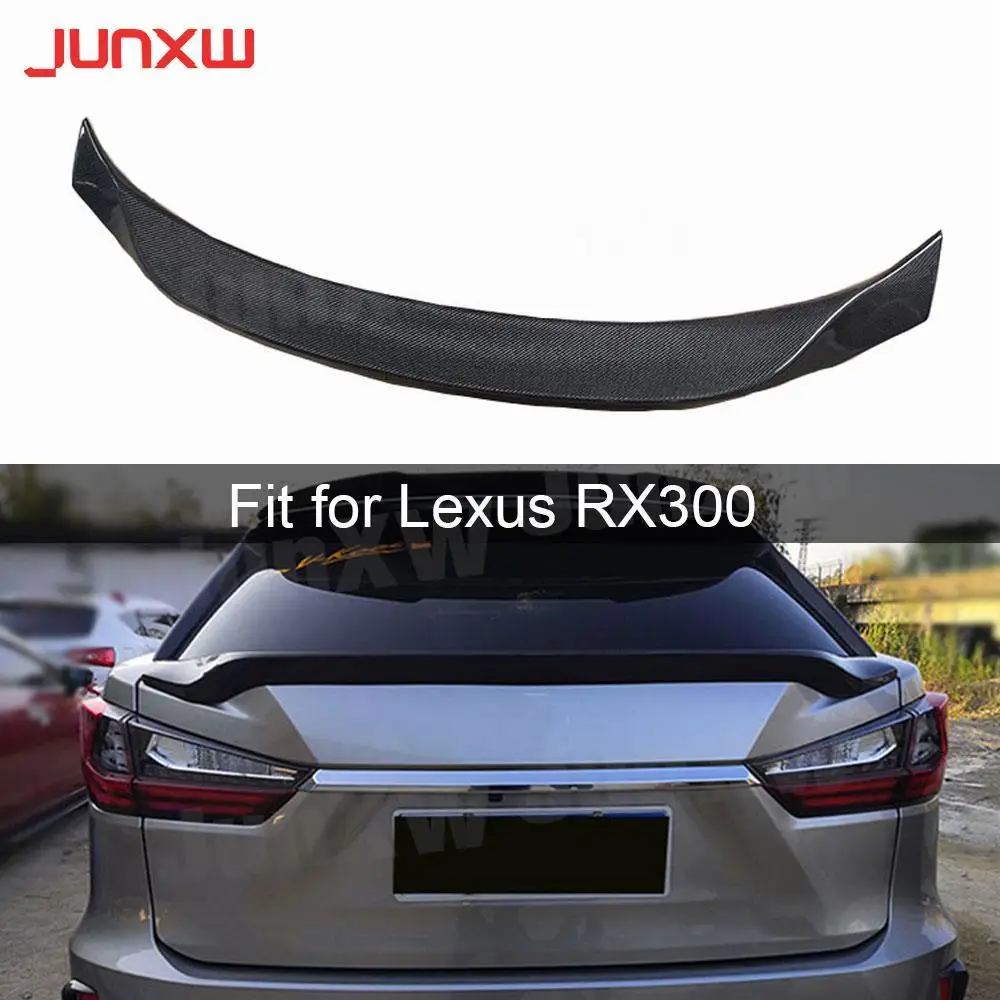 Carbon Fiber Rear Middle Spoiler For Lexus RX300 RX450H 2016-2020 Boot ...