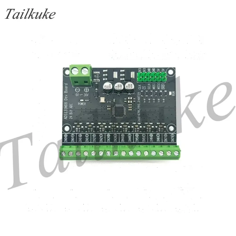 24-bit High Precision ADC Module, 8-channel Differential Input ...