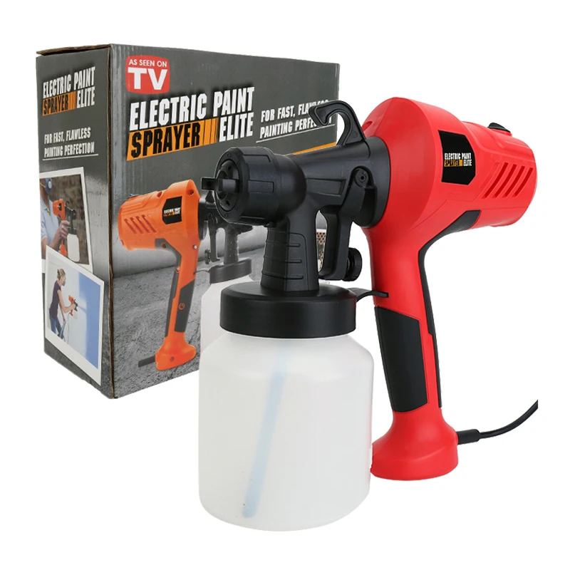 400W-Electric-Paint-Spray-Gun-Household-Sprayer-Painting-Compressor ...