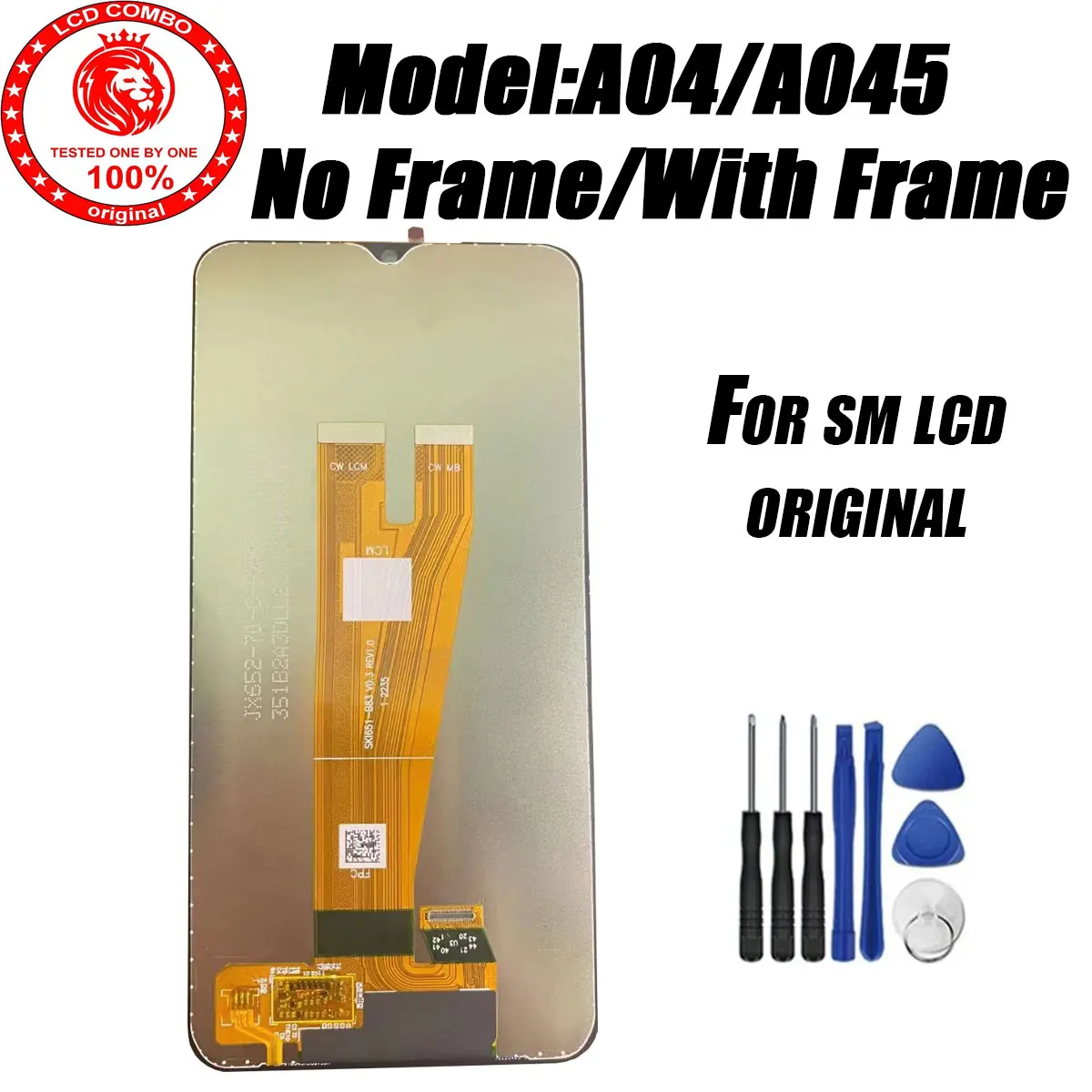 Original-With-Frame-For-Samsung-galaxy-A04-lcd-Digitizer-A045-A04-ORIG-With-Frame-Screen ...