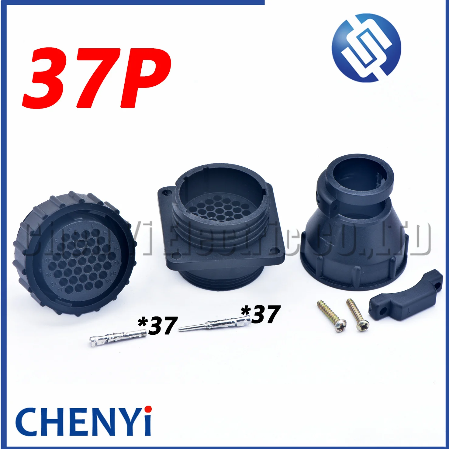 37 Pin AMP TE Tyco Automobile diagnostic Connector CPC Series SMT ...