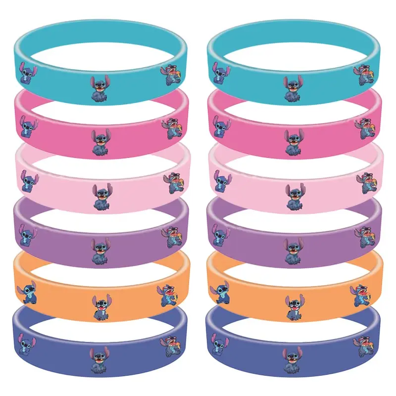 Disney-Stitch-Anime-Pulseira-para-Crian-as-Cartoon-Figure-Lilo-e-Stitch ...