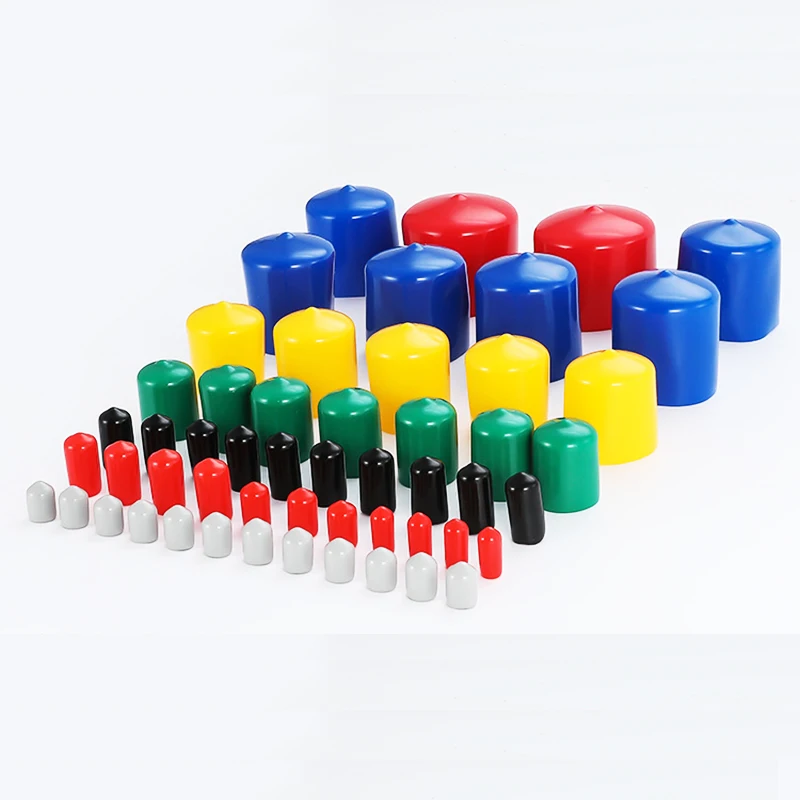 Rubber Sleeve Stopper Silicone Glue Insulating End Caps Thread ...