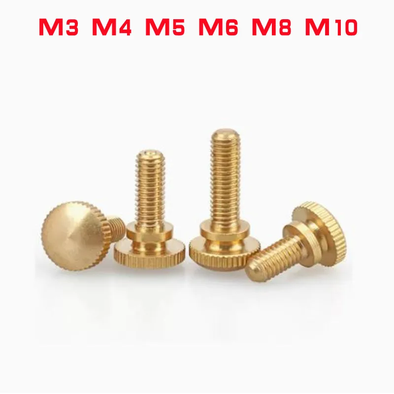 Brass-Steps-High-Head-Knurled-Hand-Screw-Double-Layer-Computer-Case ...