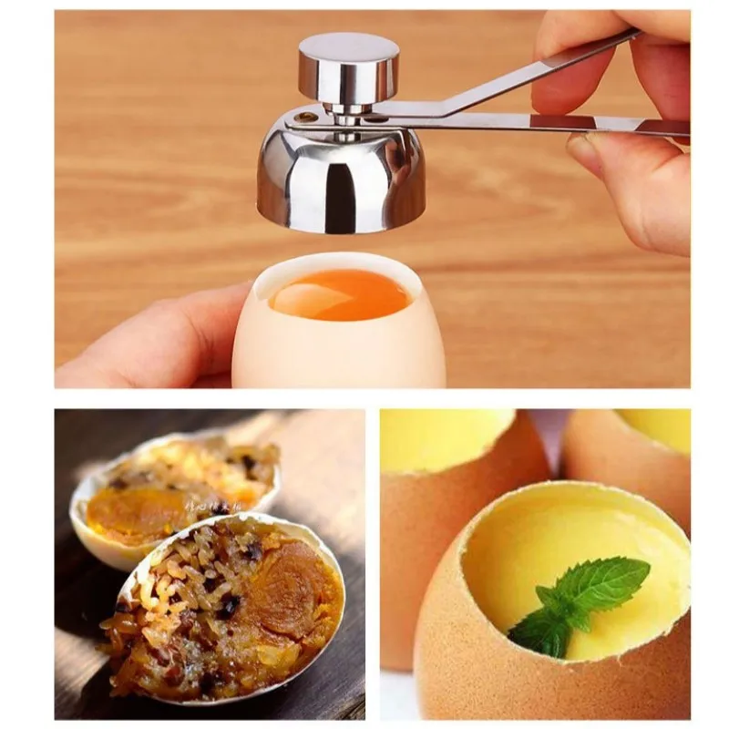 Metal Egg Scissors Eggshell Opener Eggshell Cutter Single Double Head ...