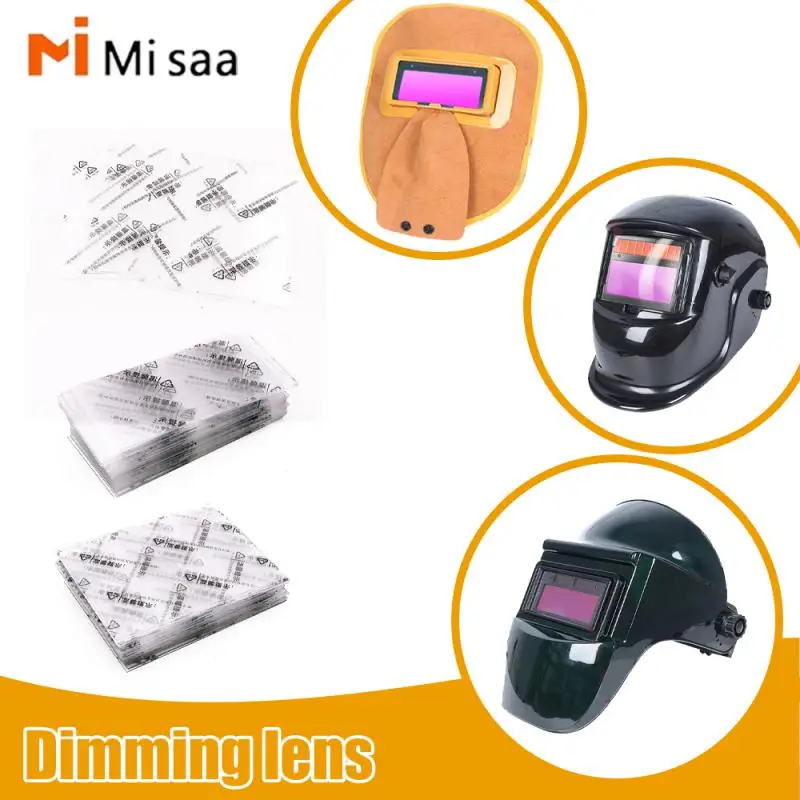 1PC-Welding-Helmet-Lens-Cover-Transparent-Protective-Plate-Round-Corner ...
