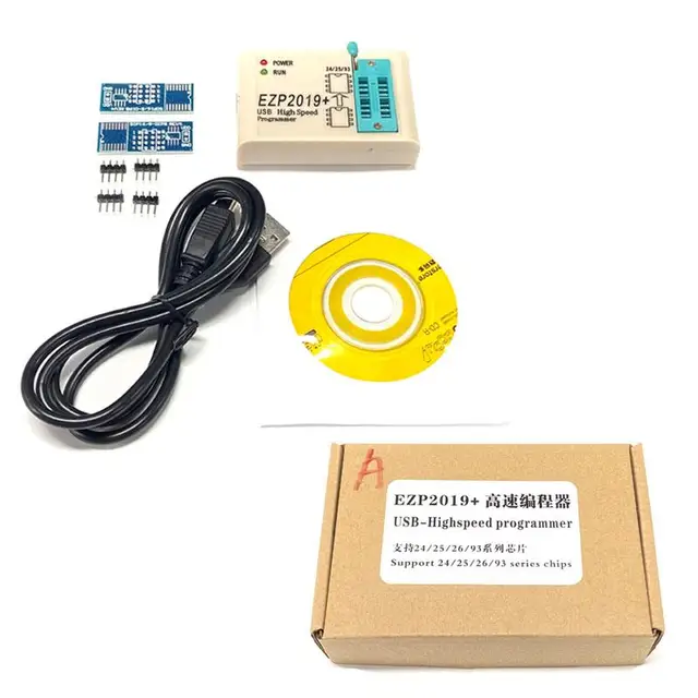 EZP2019 USB High Speed Programmer 24/25/93 EZP2010 2013 SOP8 SOP16 Burn ...