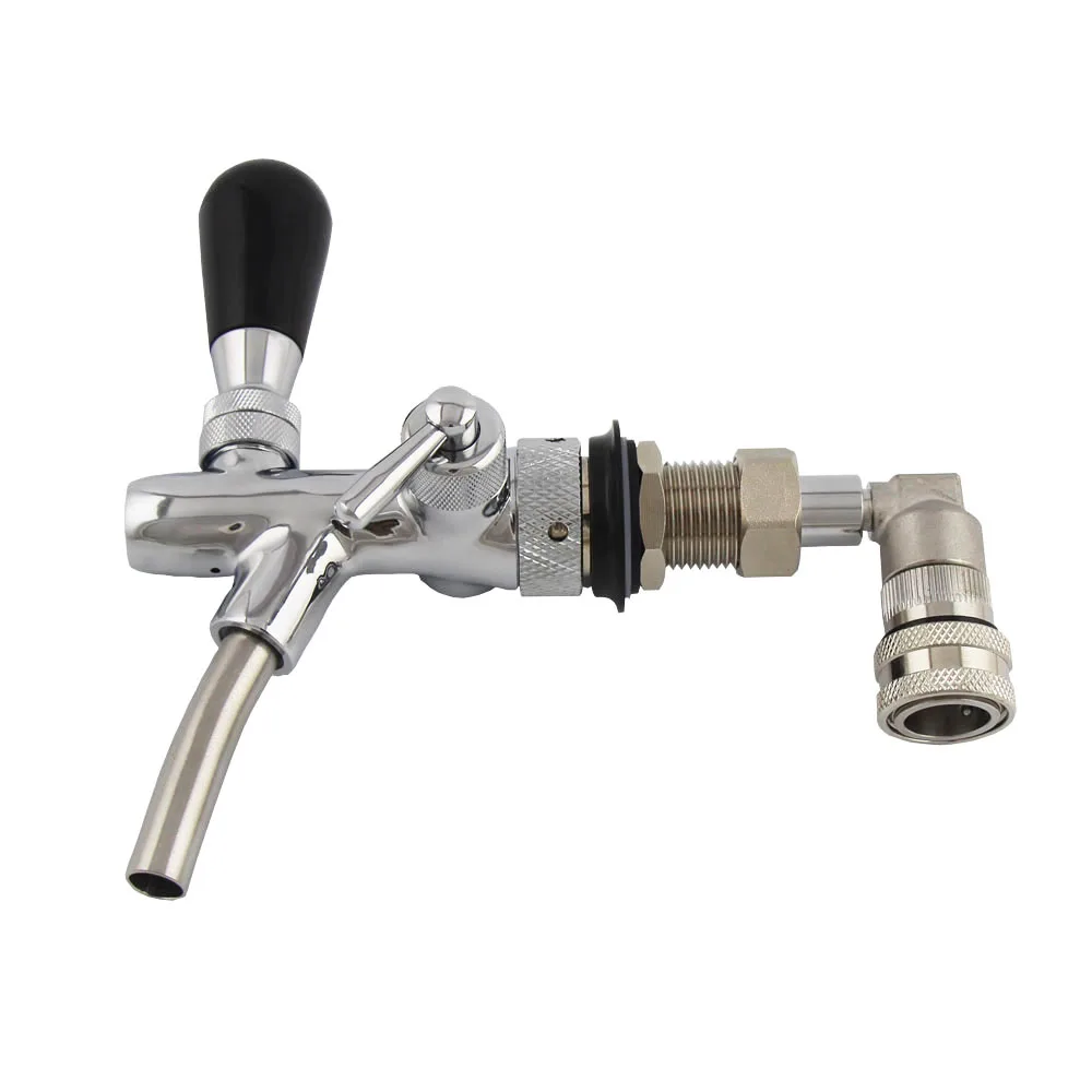 Silver-Beer-Tap-Faucet-Adjustable-Tap-Faucet-With-Stainless-Steel ...