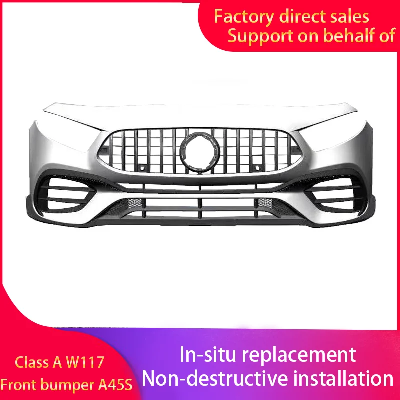 Parachoques delantero para mercedes-benz, mejora de 20 Clase A, W177 ...