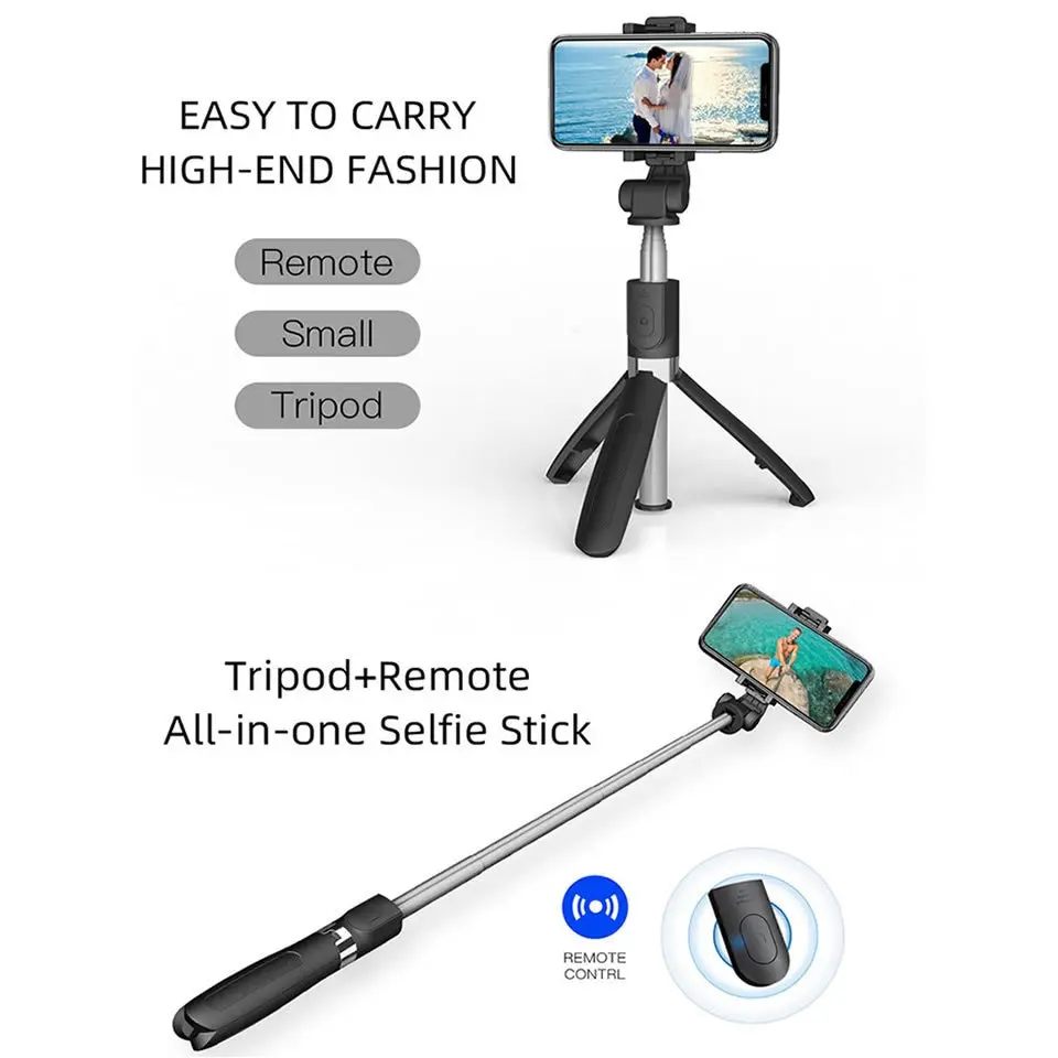 Bluetooth-Selfie-Stick-with-Tripod-Plastic-Alloy-Self-Stick-Selfiestick ...