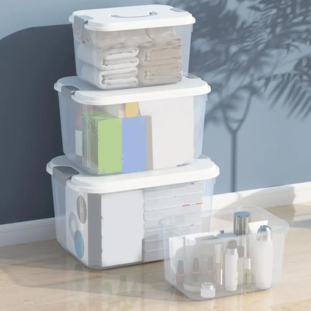 Plastic-Storage-Box-Closet-Wardrobe-Desk-Organizers-Sundries-Holder ...