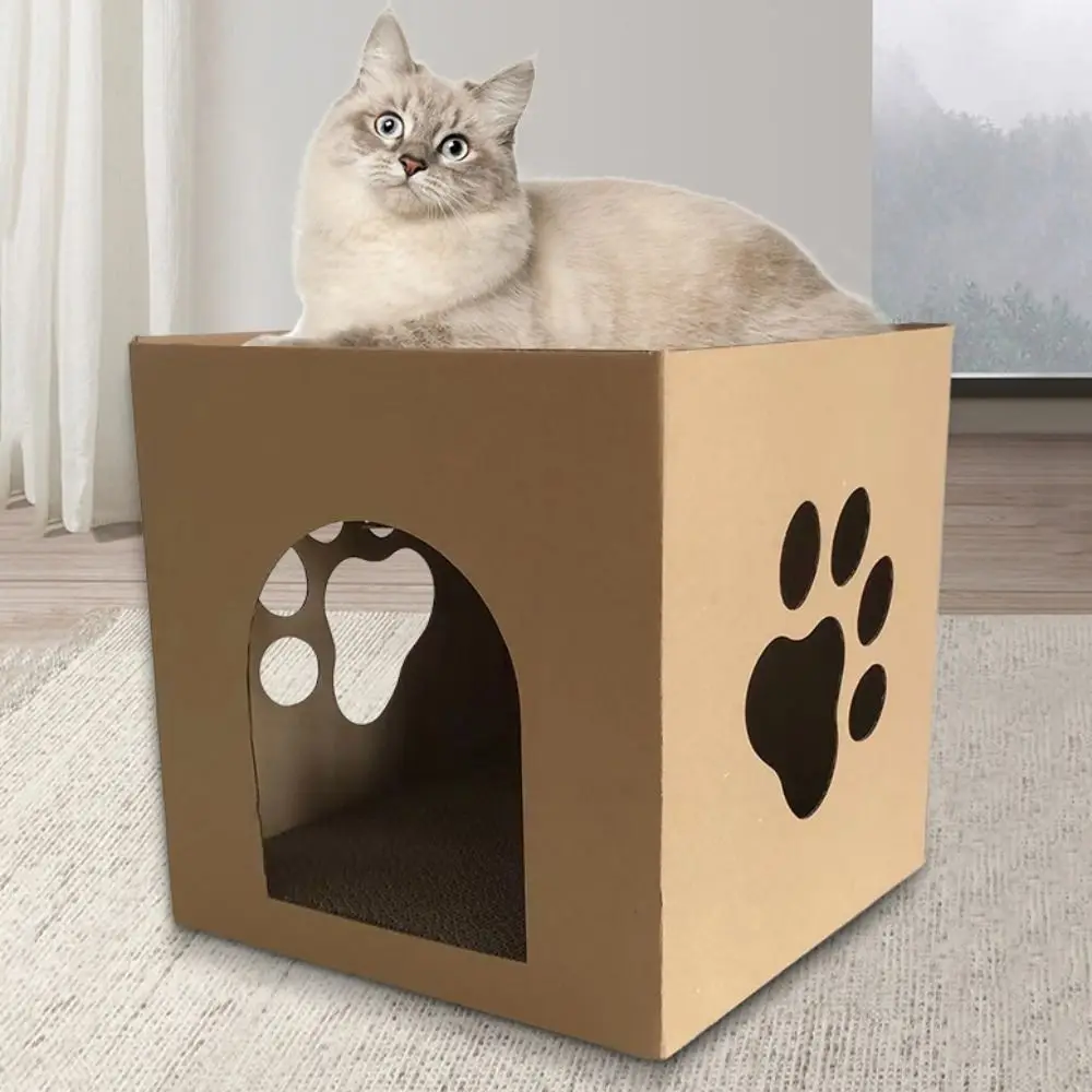 Scratching-Board-Cat-Cardboard-Box-Folding-Cat-House-Cat-Scratch-Box ...