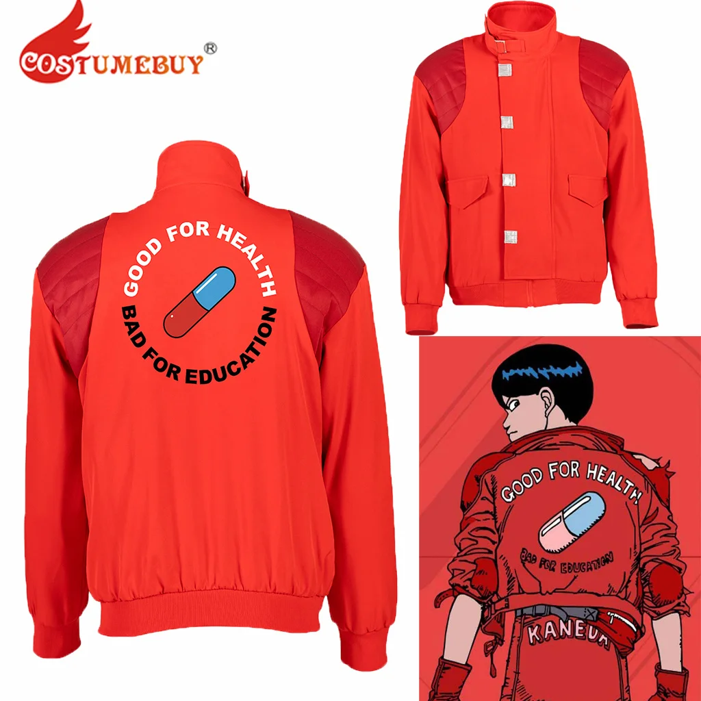 Akira-Shotaro-Kaneda-disfraz-de-Cosplay-chaqueta-roja-abrigo-uniforme ...