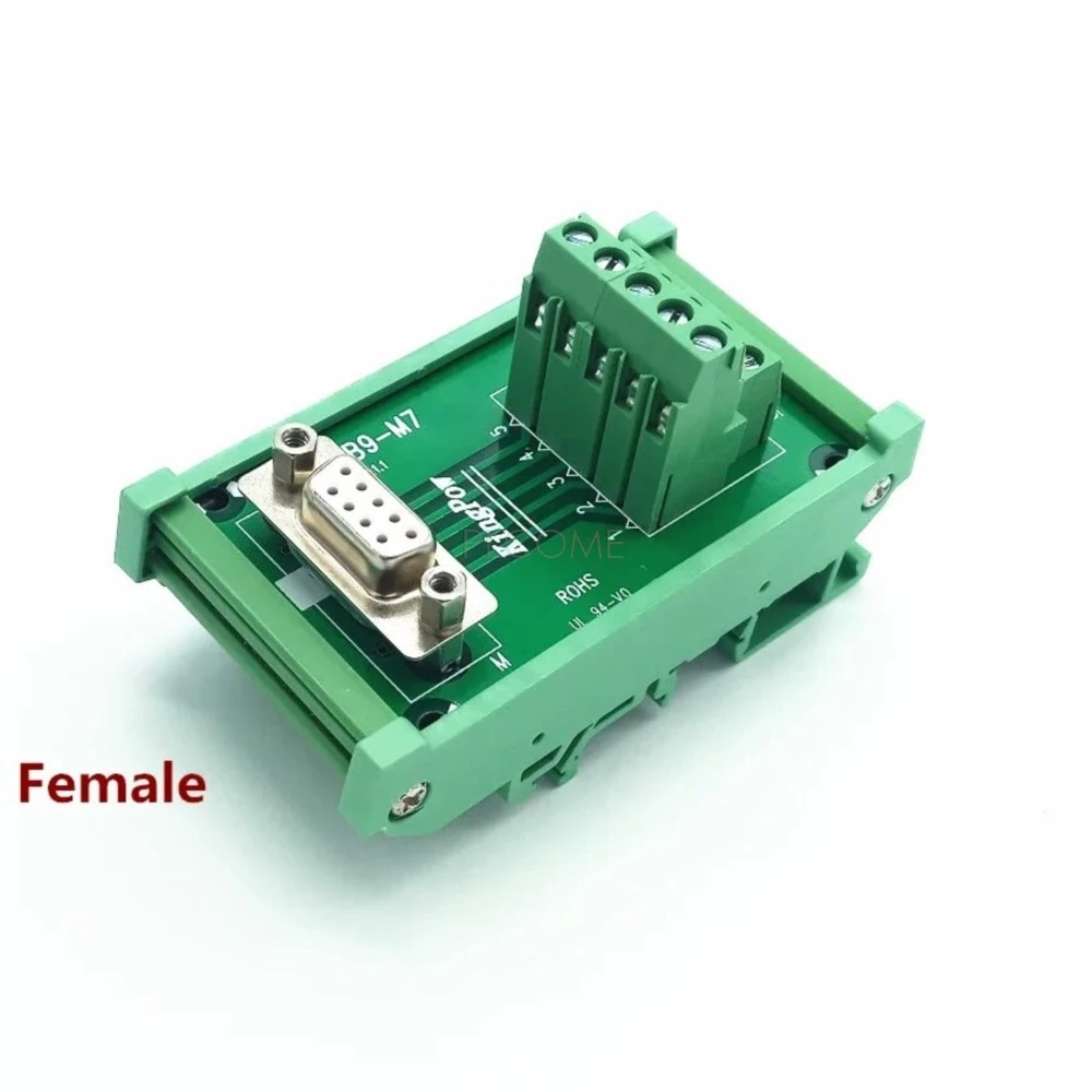 DB9-Male-Or-Female-D-SUB-Vertical-9-Pin-Port-Connector-Breakout-PCB ...