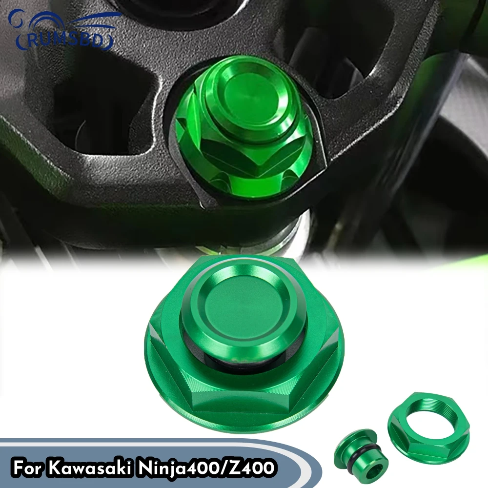 Ninja400 Z400 Motorcycle Aluminum Front Fork Upper Top Triple Clamp ...