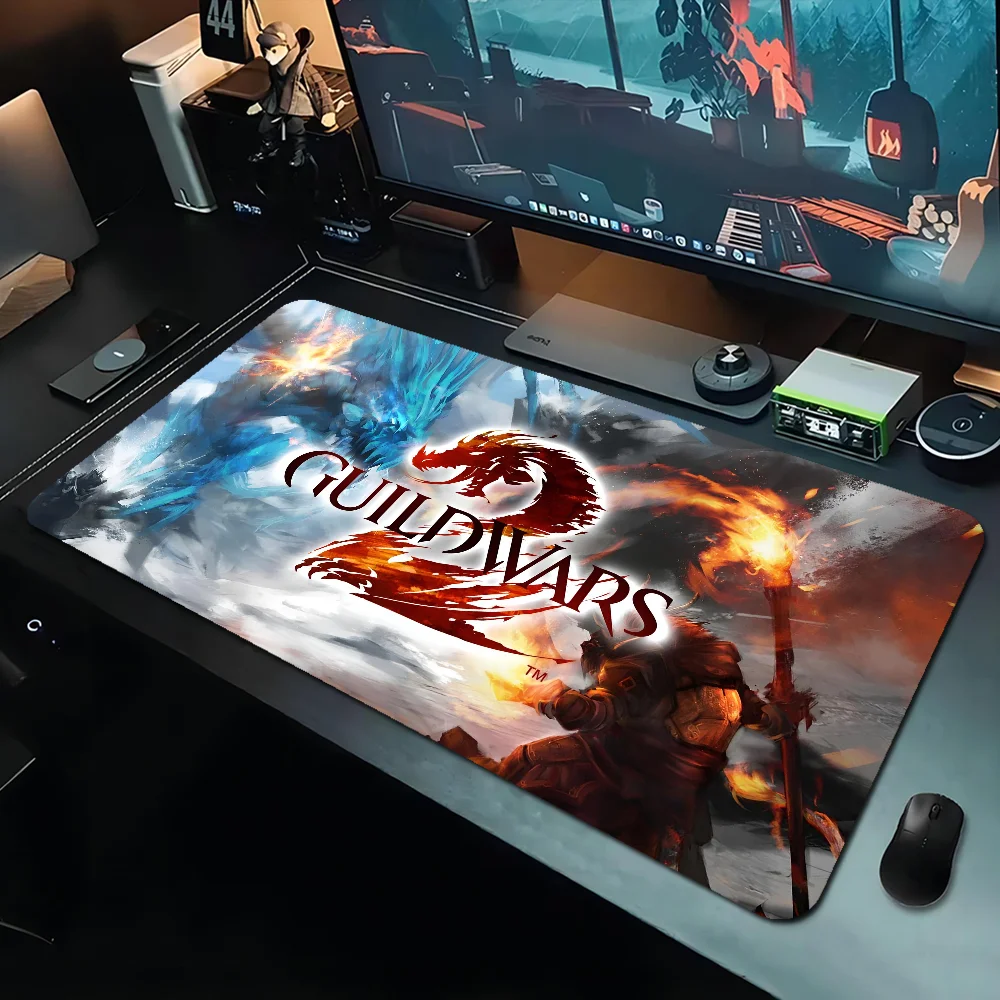 Guild Wars Trilogy Washable girl pad Keyboards Mat Rubber Gaming ...