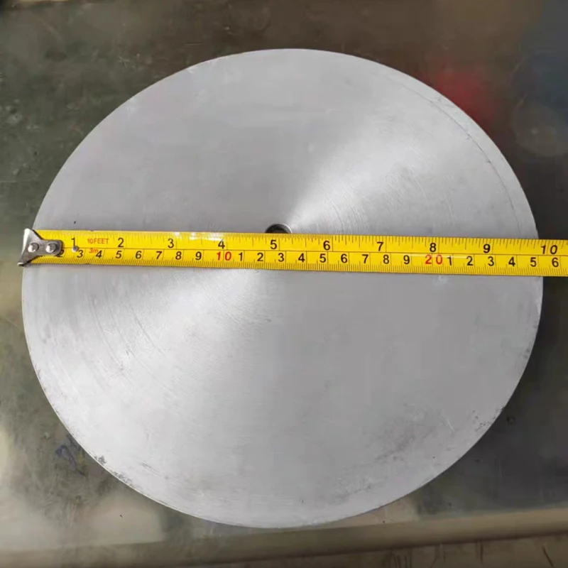 10 Inch 250mm Flat Aluminum Grinding And Polishing Plate Emery Tray Gem ...