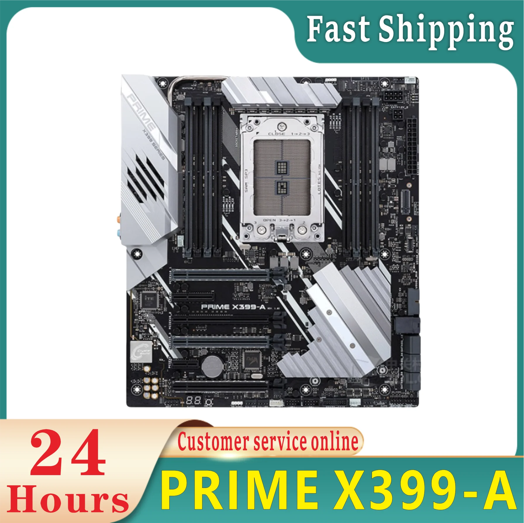 100-original-testing-PRIME-X399-A-supports-AMD-X399-X399A-DDR4-TR4-USB3 ...