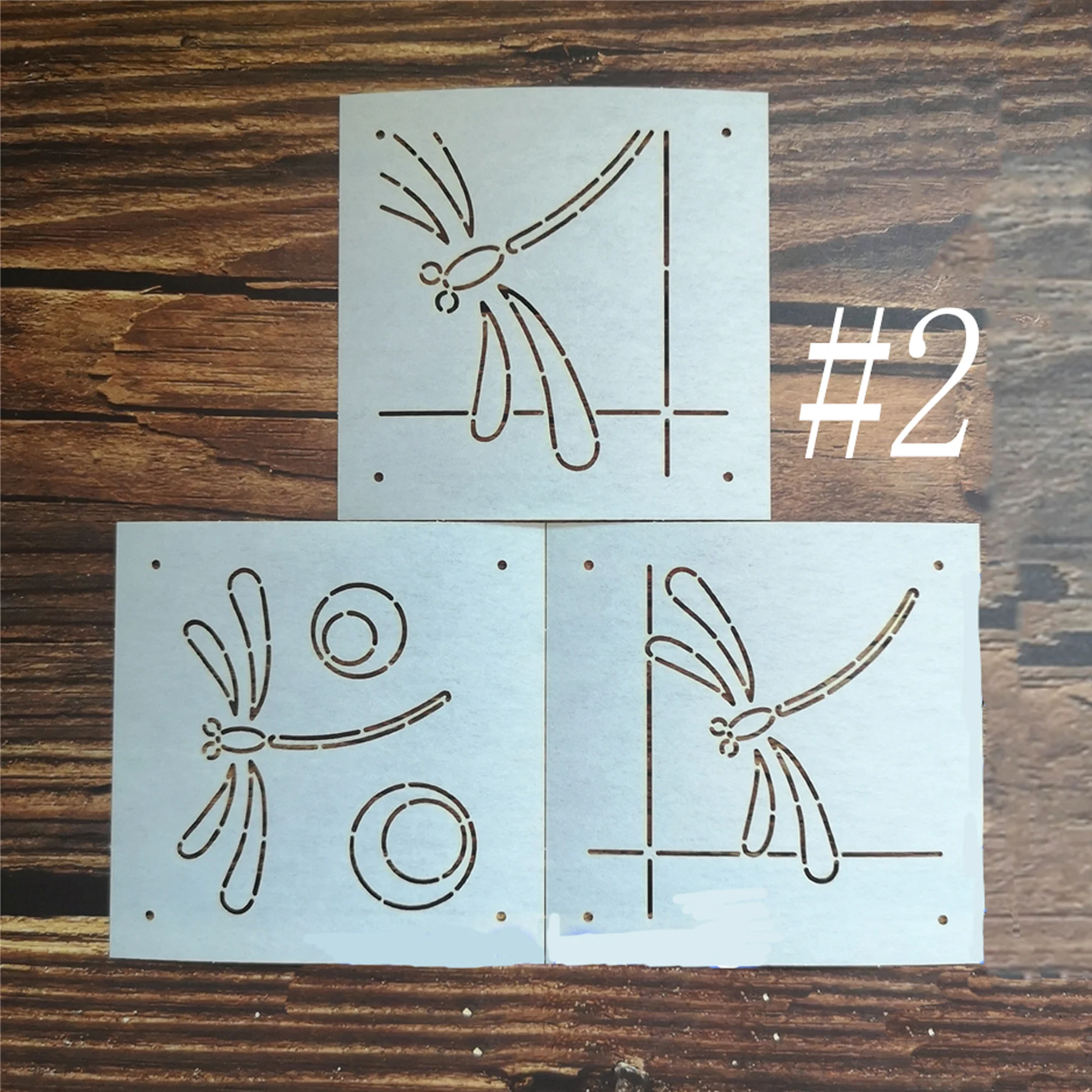 Dragonfly Stencil Quilt