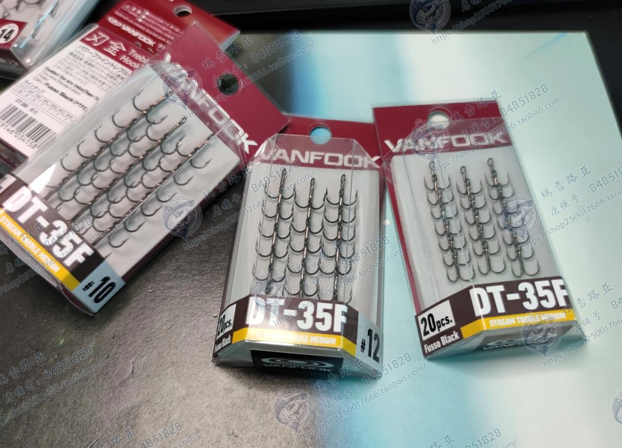 Imported From Japan with Original Packaging, VANFOOK DT 35 Thin Hook ...
