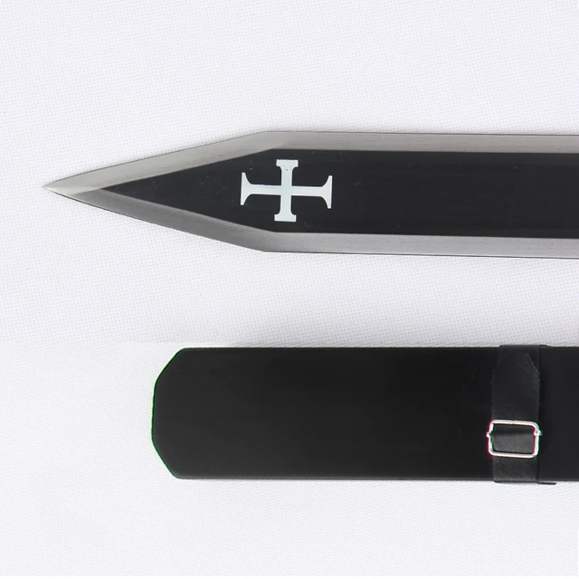 Anime Sword Art Online Kirito Elucidator Wooden Scabbard Cosplay Props ...
