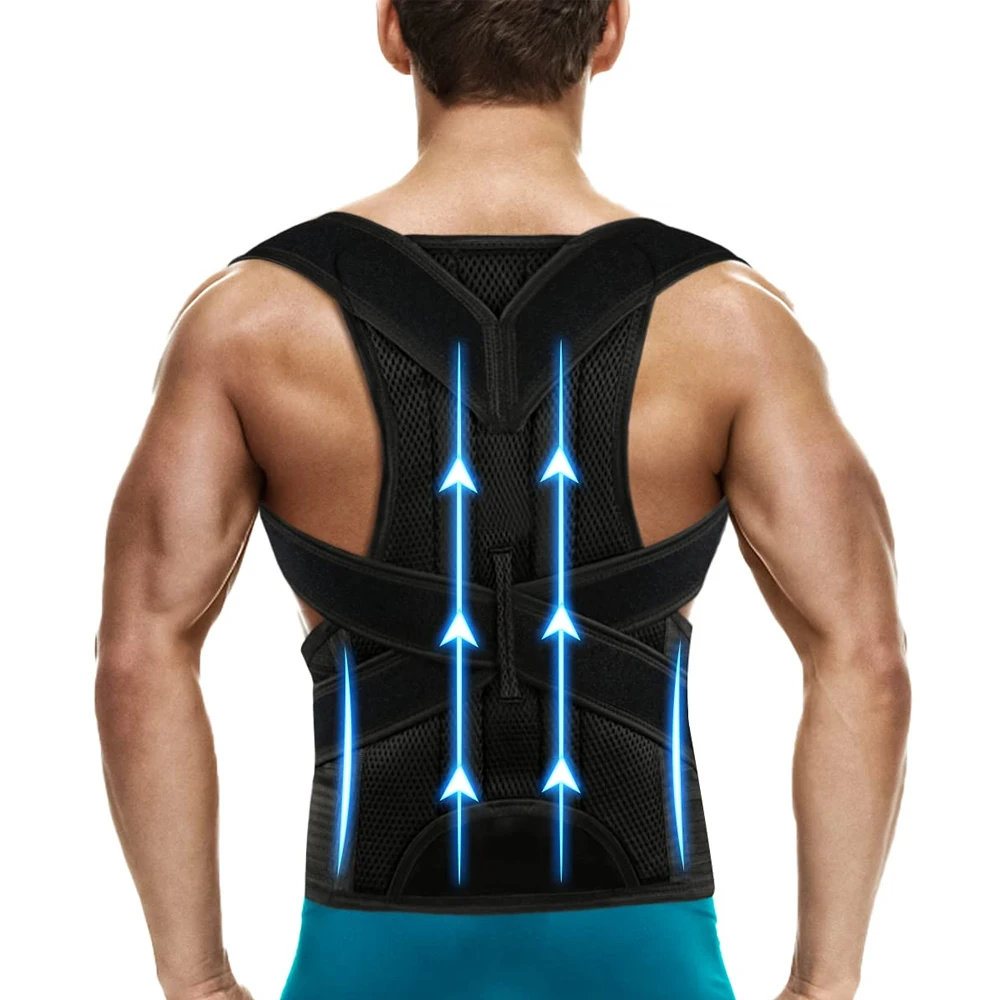 1pcs Posture Corrector for Women and Men,Adjustable Breathable Back ...