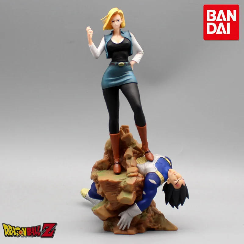 Anime-Dragon-Ball-Z-Figures-Android-18-Vs-Vegeta-Action-Figure-Android ...