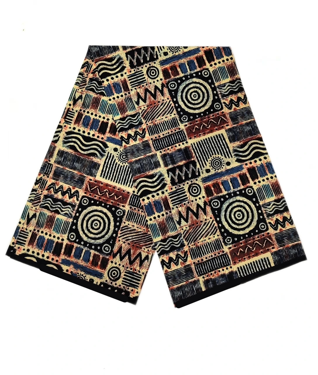 2025 Fashion 6yards African Java Wax Printed Fabric Nigerial Tissu ...