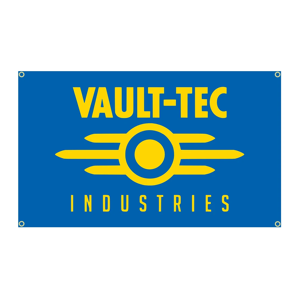 90x150cm-Vault-Tec-Commercial-Vaults-Flag-Polyester-Printed-Banner-Home ...