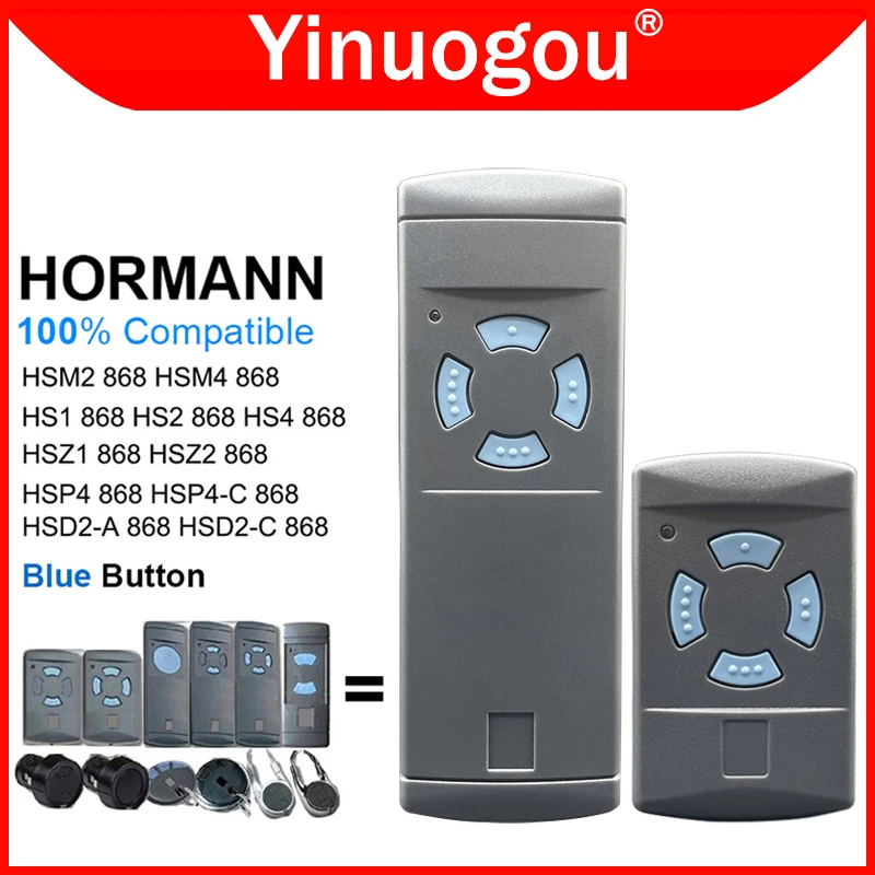 HORMANN-868MHz-HSM4-HS4-HSM2-HS2-HSE4-HSE2-HS1-HSZ2-HSZ1-HSP4-HSD2 ...