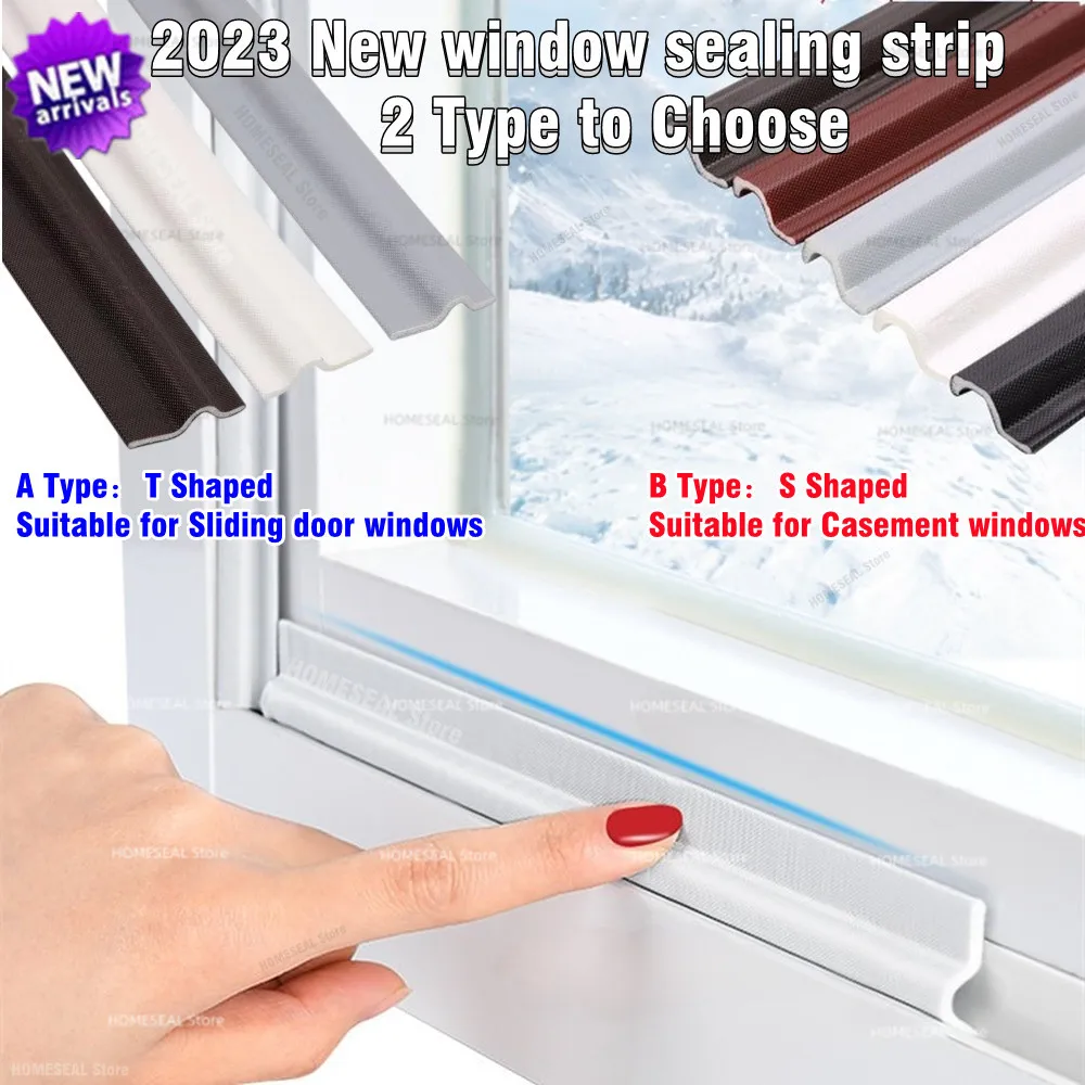 New-40M-White-Sealing-Strip-for-Casement-Sliding-Window-Acoustic-Foam ...