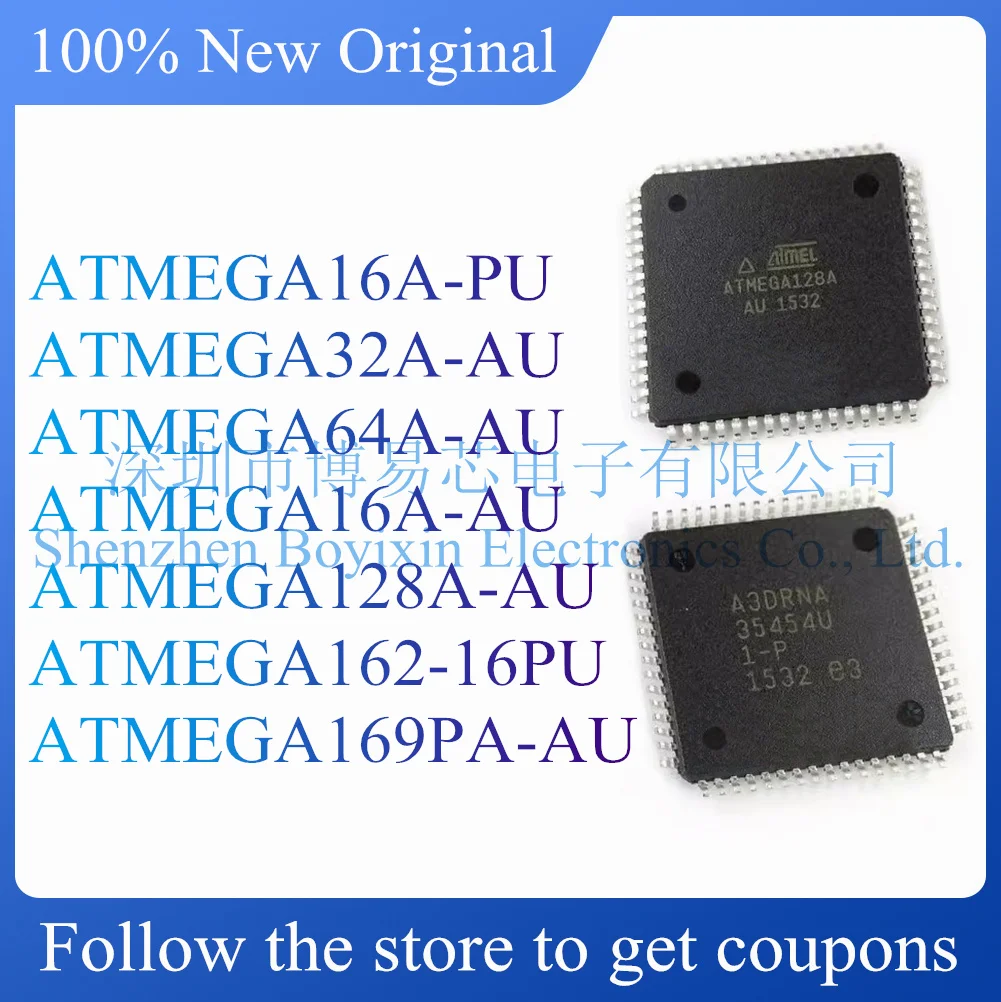NEW-ATMEGA32A-AU-ATMEGA64A-AU-ATMEGA16A-AU-ATMEGA16A-PU-ATMEGA128A-AU-ATMEGA162-16PU-ATMEGA169PA ...