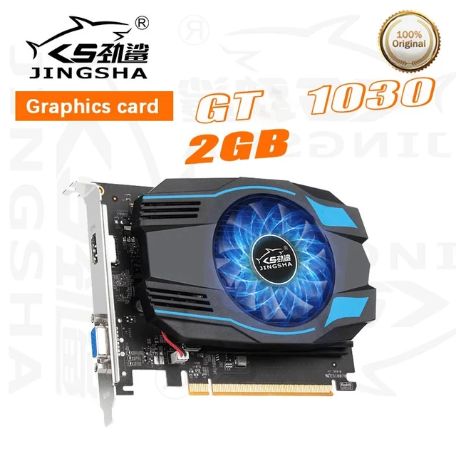 JINGSHA GT 1030 2GB 64bit GDDR5 Computer Graphics Card,
