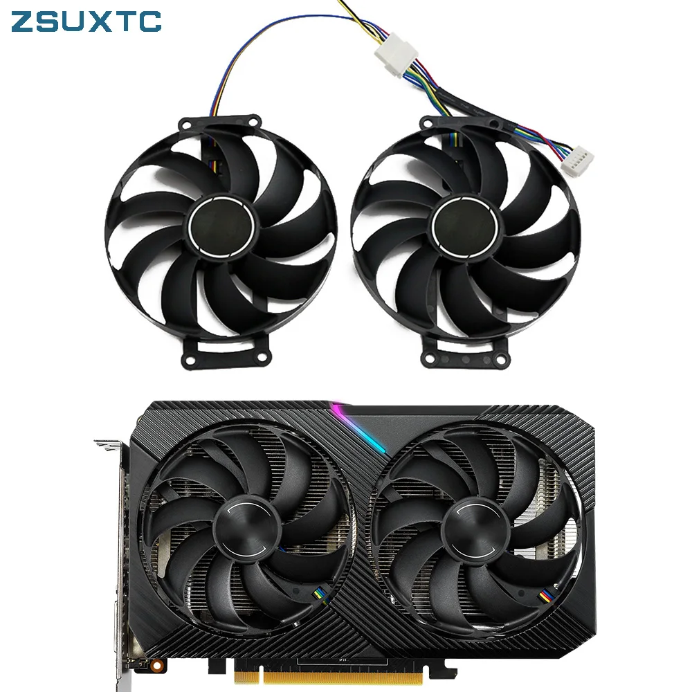 FDC10H12S9-C For ASUS GeForce RTX 2060 2070 DUAL MINI OC GTX 1660 SUPER ...