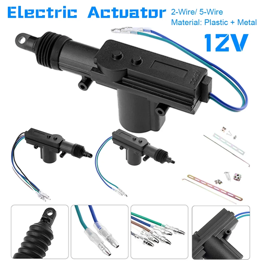 Universal-Car-Central-Locking-System-Motor-Single-Gun-Type-12V-Door ...